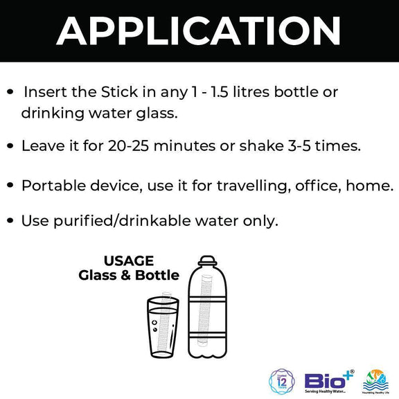 Buy Bio+ Alkaline Mineralising SS Stick | BioPlus Store – Biotech ...